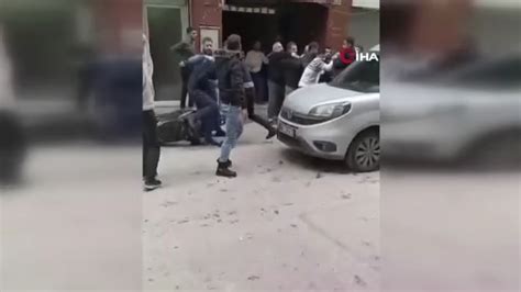 Gaziantep te çıkan sokak kavgasında ortalık adeta savaş alanına döndü