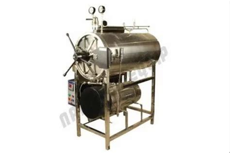 Stainless Steel Horizontal High Pressure Cylindrical Steam Sterilizer