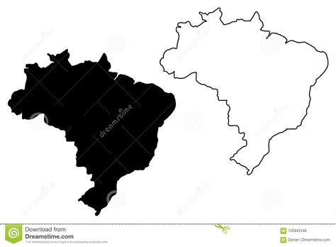 Vetor Mapa Brasil