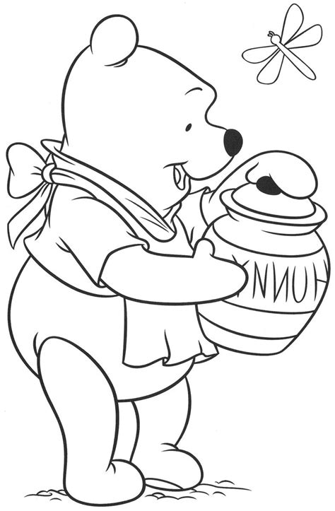 Coloriage Winnie L Ourson Primer