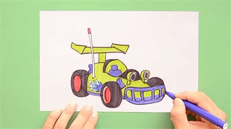 How To Draw Rc Disney Toy Story Youtube