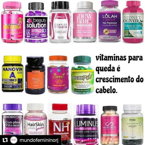 Pin De D Em Em Vitamina Para Crescer Cabelo Dicas