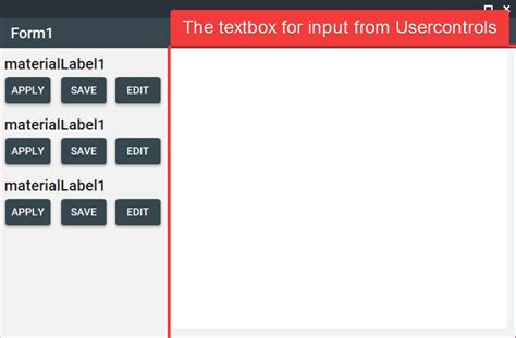 passing data from usercontrols to winform c developer community