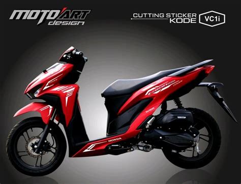 Jual Sticker Vario 150 Cutting Sticker Vario 150 Vario 125 Kode Vc1i Di