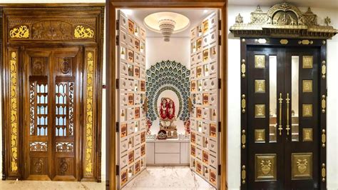 15 Best Pooja Room Door Designs With Pictures Styles At 57 OFF