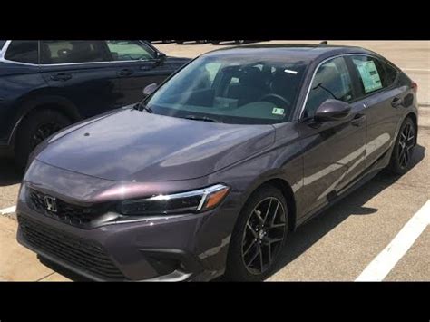 Honda Civic Hatch Back Sport Touring Package Smoky Mauve Paint
