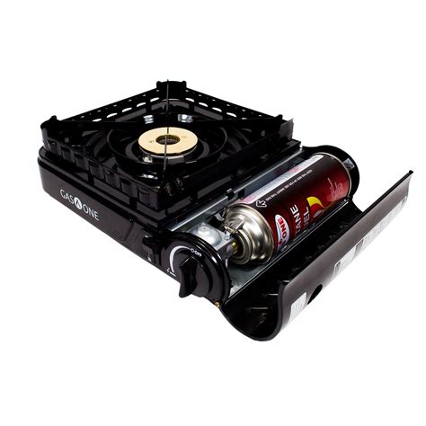 Gas ONE GS 3900P Dual Fuel Propane Or Butane Portable Stove With Brass