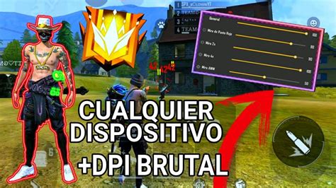 CONFIGURACION DPI BRUTAL PARA LEVANTAR MIRA EN CUALQUIER DISPOSITIVO