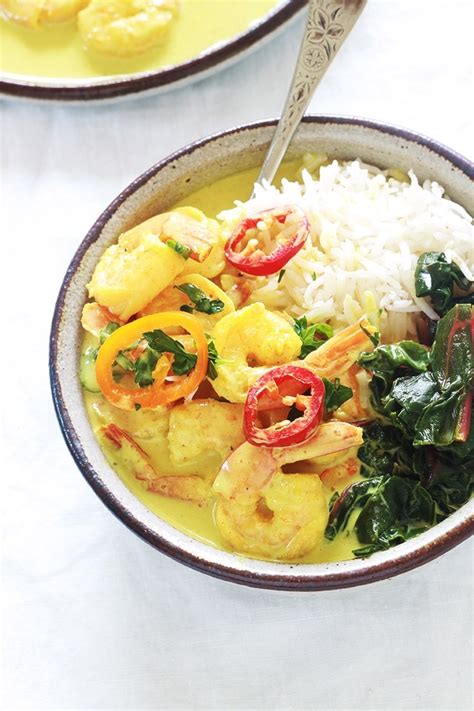 Curry De Crevettes Lait De Coco Recette Facile Rapide Cuisine Culinaire