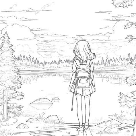 Färbeseiten Anime Ausmalbild Ausmalbilder Mimi Panda