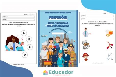 Atividades Sobre Profiss Es Para Educa O Infantil Educador