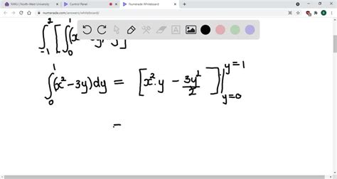 solved use fubini s theorem to find each double integral defined over the rectangular region r