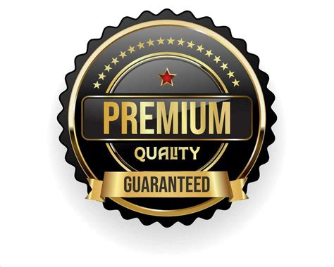 Premium Quality Golden Design Badge Vector Collection 27158717 Vector