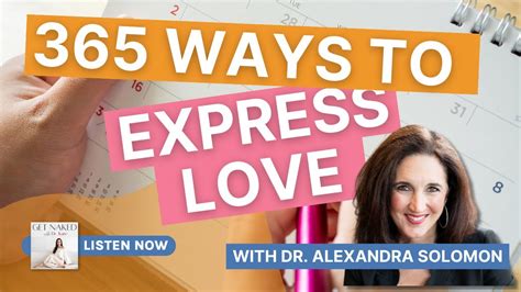 How To Love Every Day With Dr Alexandra Solomon Youtube