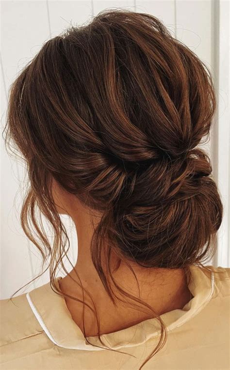 50 Stunning Updos For Any Occasion In 2022 Tousled Brown Hair Beauty