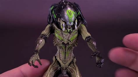Hiya Toys Alien Vs Predator Requiem Battle Damaged Predalien Exquisite