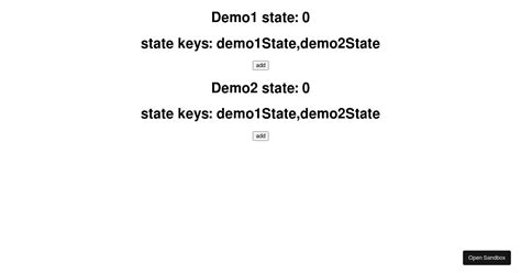 React Hooks Global State Managment Demo Codesandbox