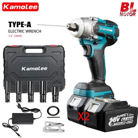 Kamolee DTW285 520 Нм 1 2 аккумуляторный электрический ударный