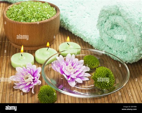 Spa Still Life Stock Photo Alamy