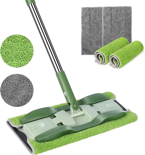 Midyb Flacher Wischmopp Flachmopp Bodenwischer Profi Mit 4