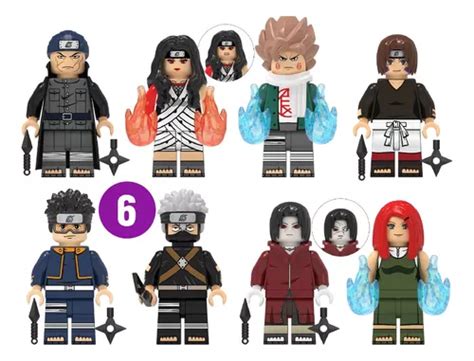 Set Figuras Naruto Anime Bloques Armable Shippuden Uzumaki Cuotas