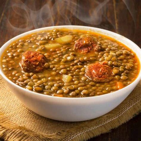 Lentejas con chorizo Comida Casera y Fácil