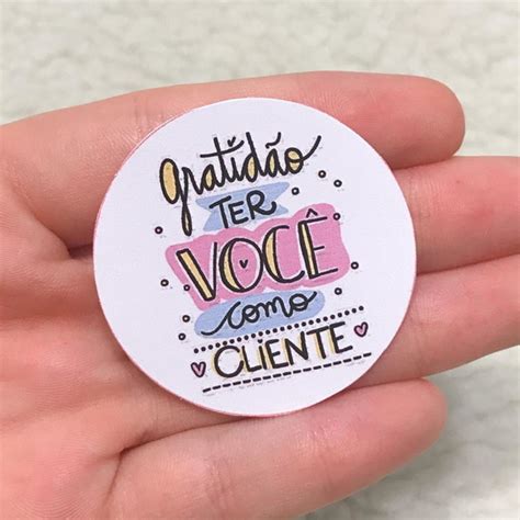 Adesivos Gratid O Ter Voce Como Cliente Elo