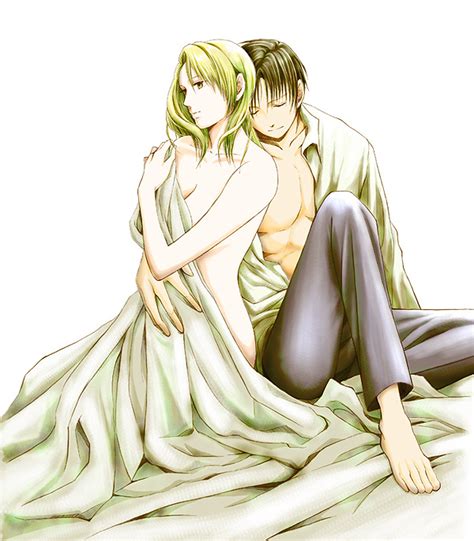 Roy Mustang And Riza Hawkeye Fullmetal Alchemist Drawn By Yo