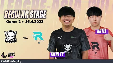 Inv Vs Kt Ry Game Regular Stage Wrl Asia Invate Esports