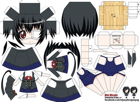 3 New Anime Papercraft Templates ElectroMigramos