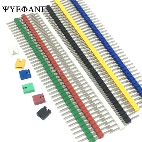 90pcs Lot 2 54 40 Pin 1x40P Single Row Male Breakable Pin Header