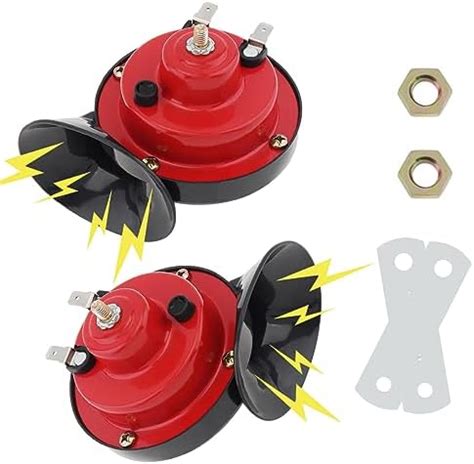 Amazon Fr DriSentri 12V Horn De Train Pour Camion 2pcs 300dB Double
