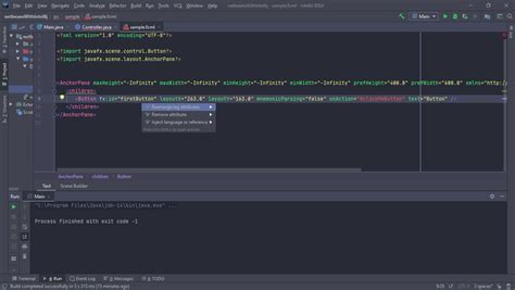 Java IntelliJ Is It Possible To Make Controller As In NetBeans