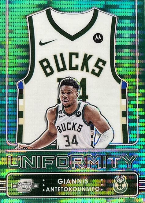 Giannis Antetokounmpo Contenders Optic Uniformity Green