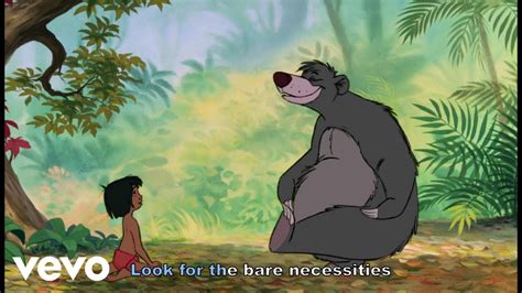Phil Harris Bruce Reitherman The Bare Necessities From The Jungle