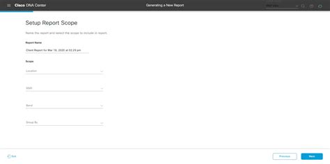 Cisco DNA Center Platform User Guide Release 2 3 3 Reports Cisco