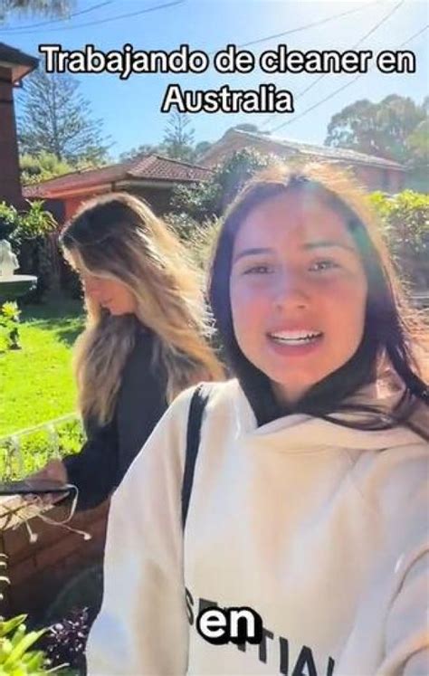 Una española muestra cómo es trabajar de limpiadora en Australia miran