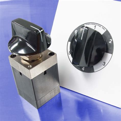 6 Position Selector Valves Pneumadyne