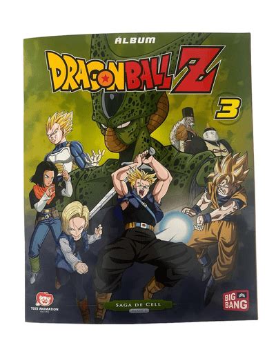 ÁLBUM TAPA BLANDA DRAGON BALL Z 3 SAGA DE CELL Libroaventura