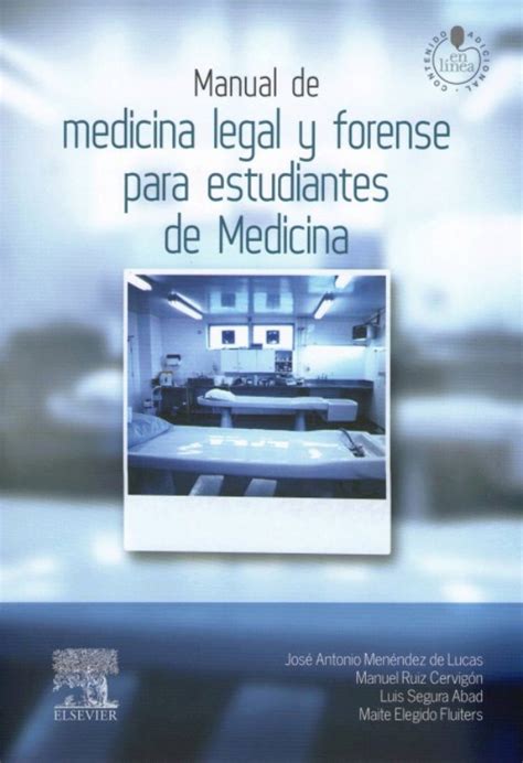 Menendez Manual De Medicina Legal En LALEO