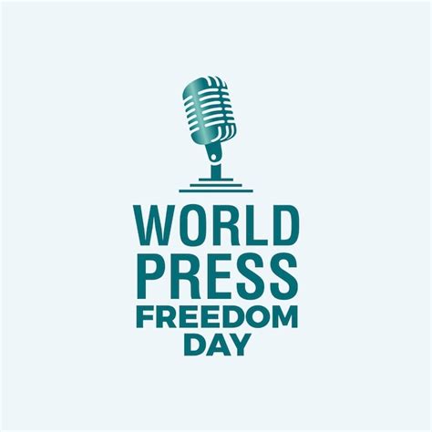 Ilustración de vector libre día mundial de la libertad de prensa