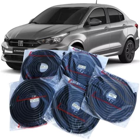 Fiat Cronos Burletes Kit X Unid Puertas Baul Silvaflex