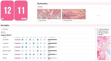 Free Notion Habit Tracking Templates Make Tech Easier
