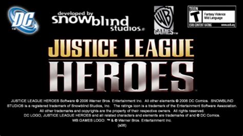 Justice League Heroes Psp Gameplay Youtube