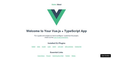 vue3 typescript codesandbox