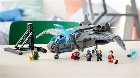 LEGO Marvel 76248 The Avengers Quinjet Has New Sticker Style