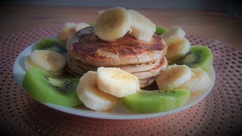 pancakes healthy aux flocons d avoine et à la banane YouTube