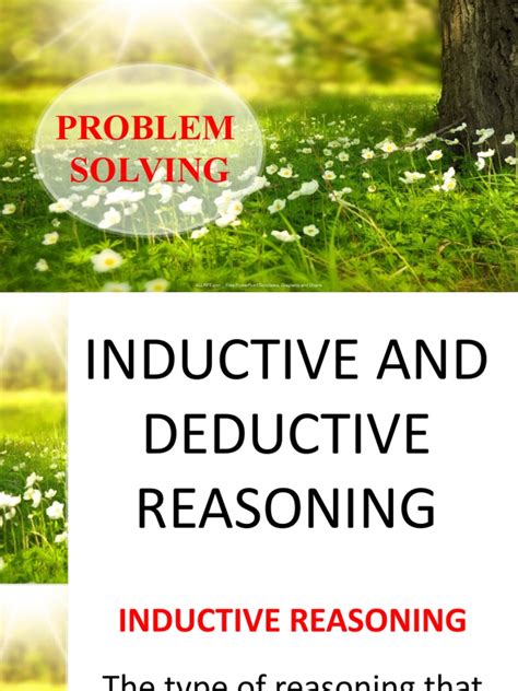 problem solving inductive and deductive pdf inductive reasoning deductive reasoning