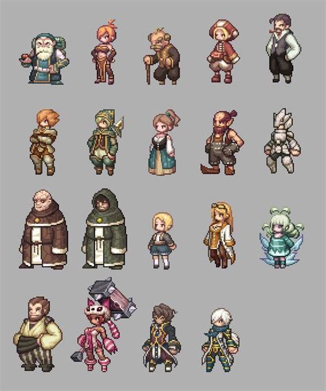 WONDERS EX Game 2D Game Concept Art 2009 Pixel Art On Behance