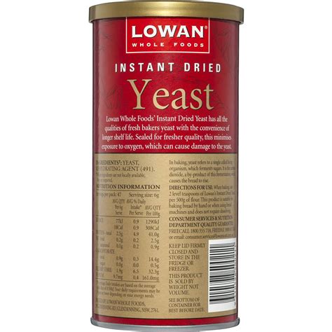 Lowan Yeast Dried Instant G Woolworths